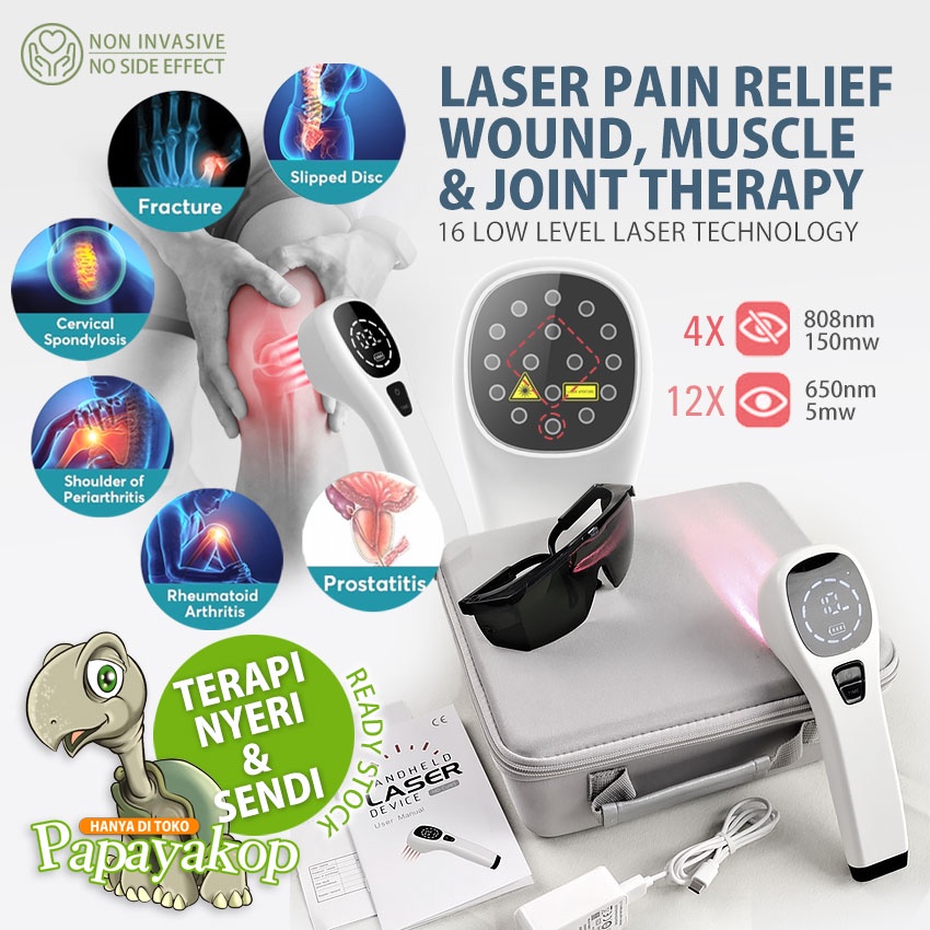 Jual Laser Terapi Nyeri Sendi, Syaraf, Otot & Luka - Fisioterapi Terapi ...
