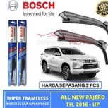 Jual Bosch wiper kaca Depan mobil Mitsubishi All New Pajero Sport 2016-2022 (22-18) | Shopee ...