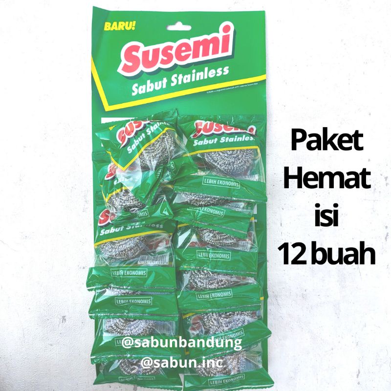 Jual Sabut Cuci Piring Kawat Stainless Susemi Bandung | Shopee Indonesia
