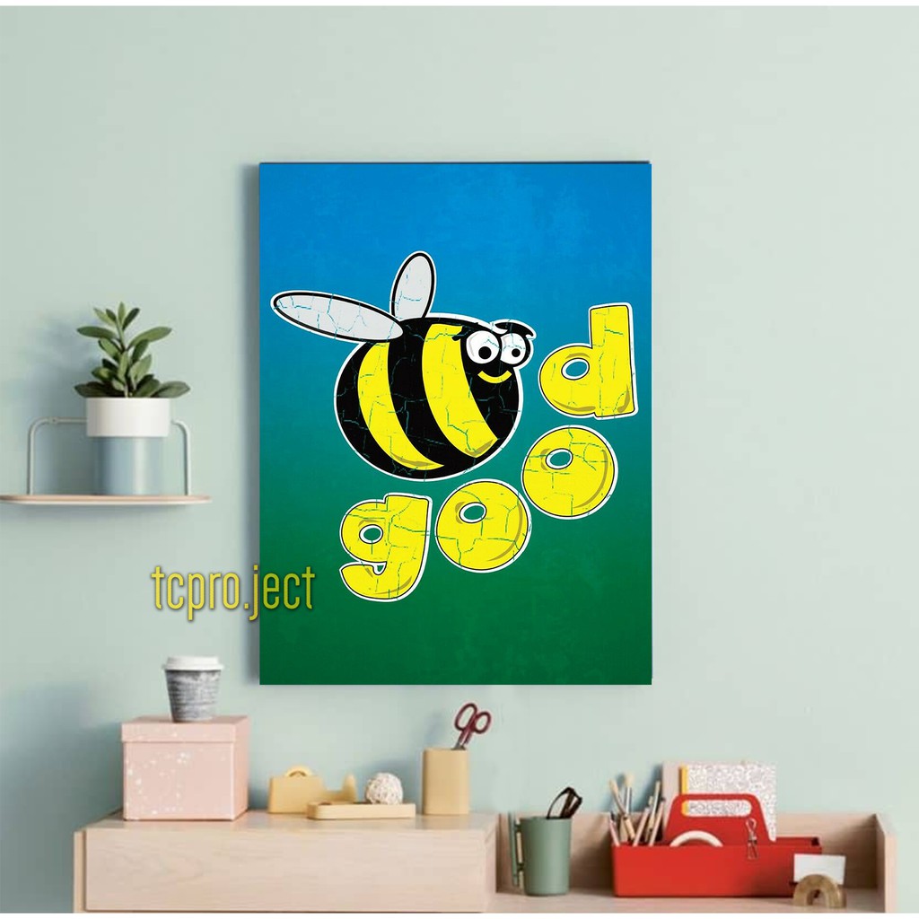 Jual BEE GOOD POSTER - DEKORASI HIASAN DINDING POSTER KAYU | Shopee ...