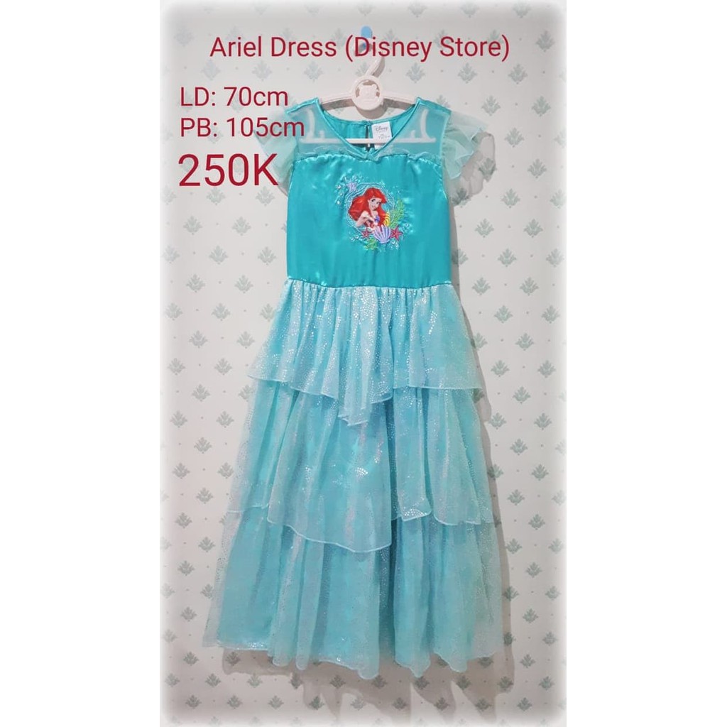 Jual [SALE] Preloved Original Disney Princess Ariel Fantasy Tosca Gown ...