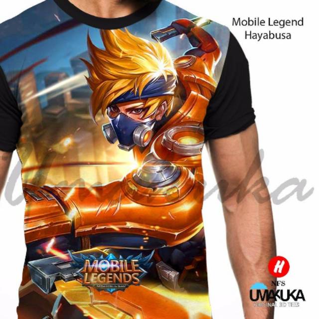 Jual Kaos mobile legend hayabusa 3D Full print | Shopee Indonesia