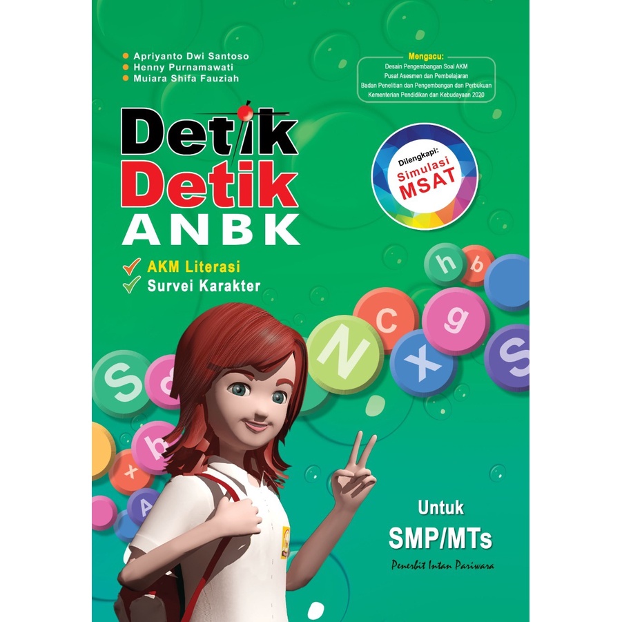 Jual Detik Detik SMP / MTS : ANBK Literasi dan Survey Karakter - Intan ...