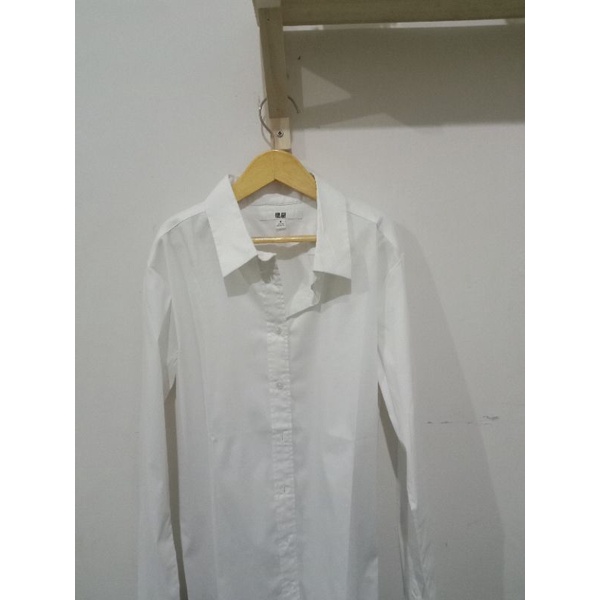 Jual uniqlo kemeja putih | Shopee Indonesia