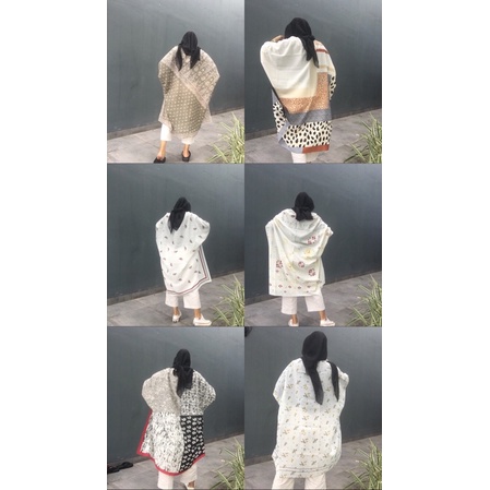 Jual OUTER SCARF MOTIF || TERBESTSELLER | Shopee Indonesia