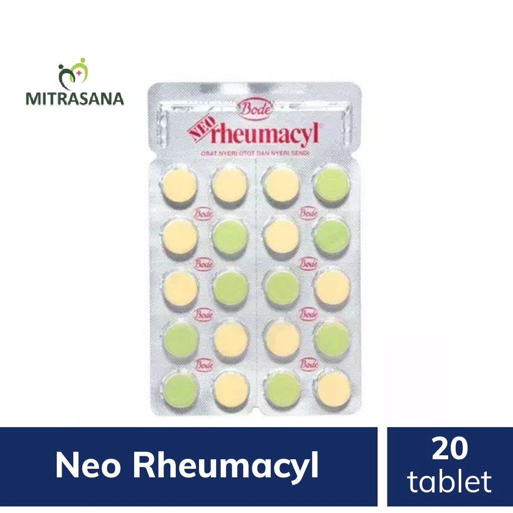 Jual NEO RHEUMACYL 1 STRIP @20 TABLET | Shopee Indonesia