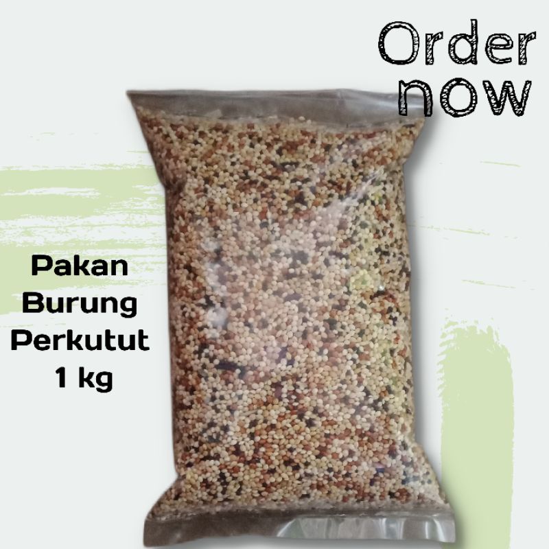 Jual Pakan Burung Perkutut Campuran 1 kg | Shopee Indonesia