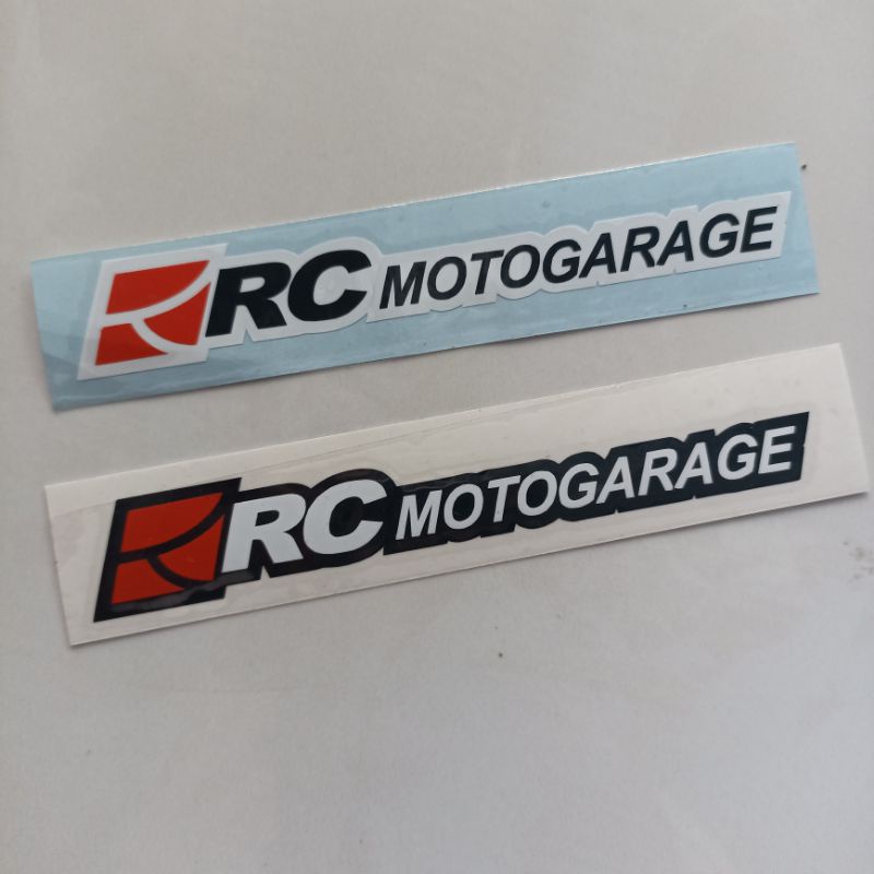 Jual rc motogarage sticker visor helm | Shopee Indonesia