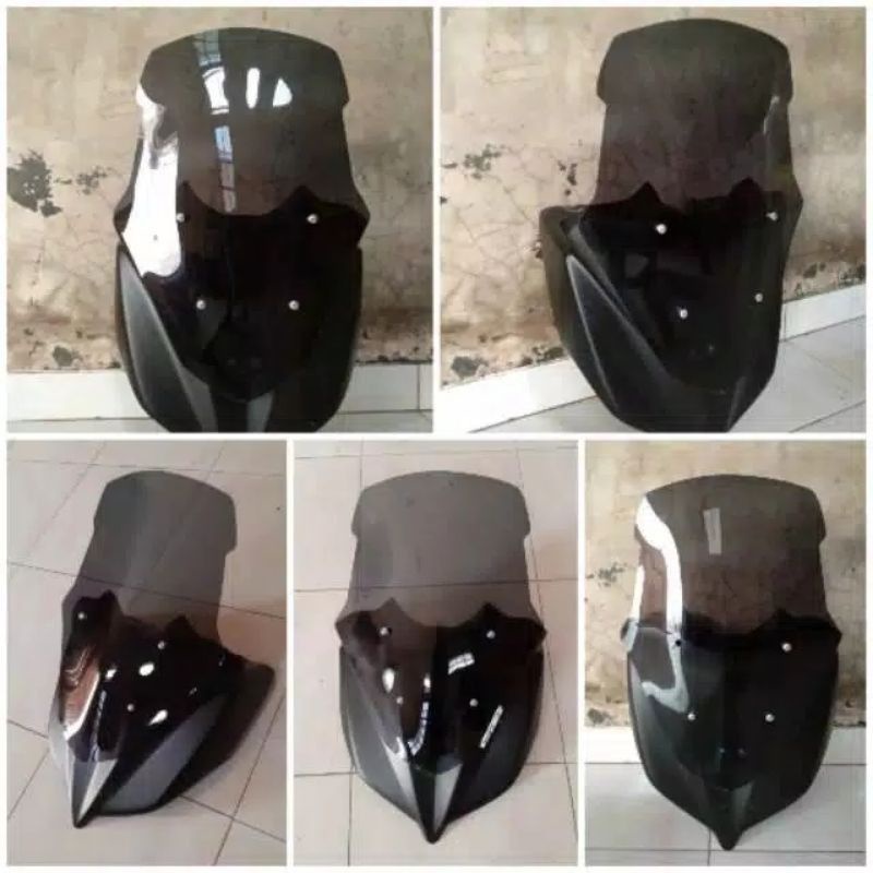 Jual frame windshield Yamaha aerox. tameng kedok depan Yamaha aerox ...