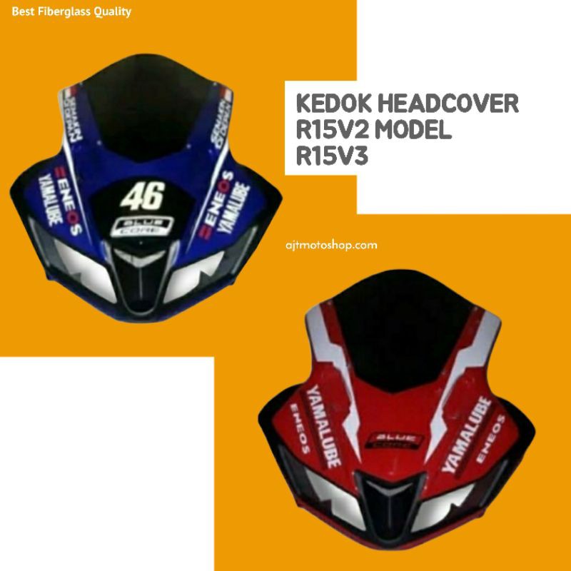 Jual KEDOK HEADCOVER R15 V2 MODEL R15 V3 | Shopee Indonesia