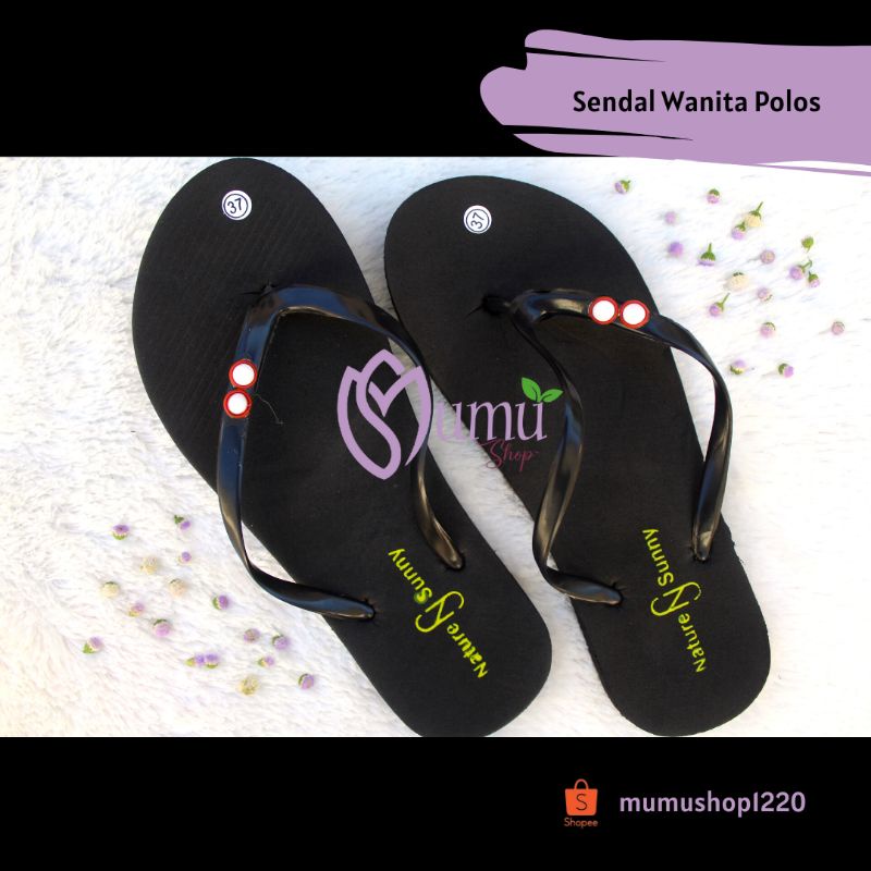 Jual Sendal wanita motif/ sendal swallow /sandal jepit | Shopee Indonesia
