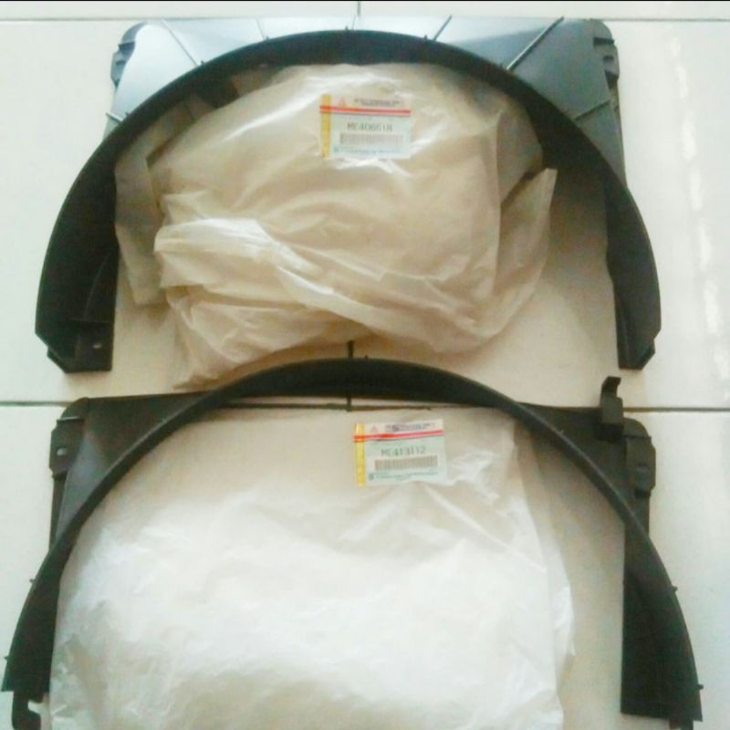 Jual cover tutup radiator canter turbo ps110/125 set original ...