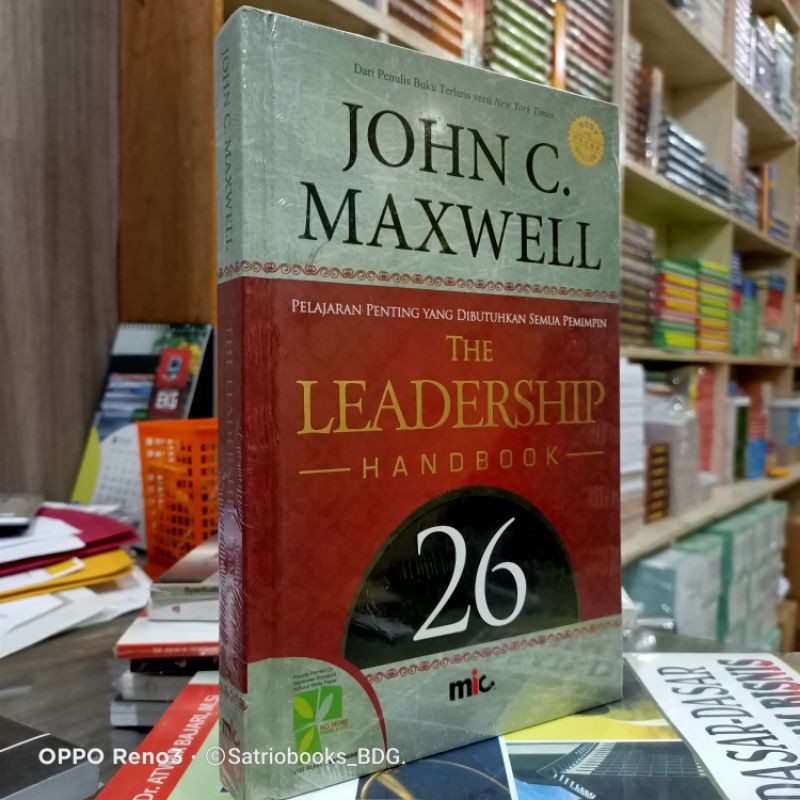 Jual THE LEADERSHIP HANDBOOK. Pelajaran Penting yang Di Butuhkan Semua ...