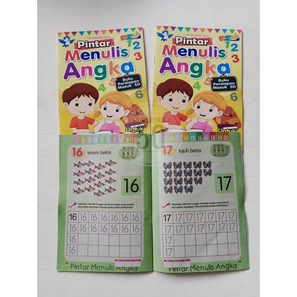 Jual BELAJAR MENULIS ANGKA ( untuk anak TK & PAUD ) | Shopee Indonesia