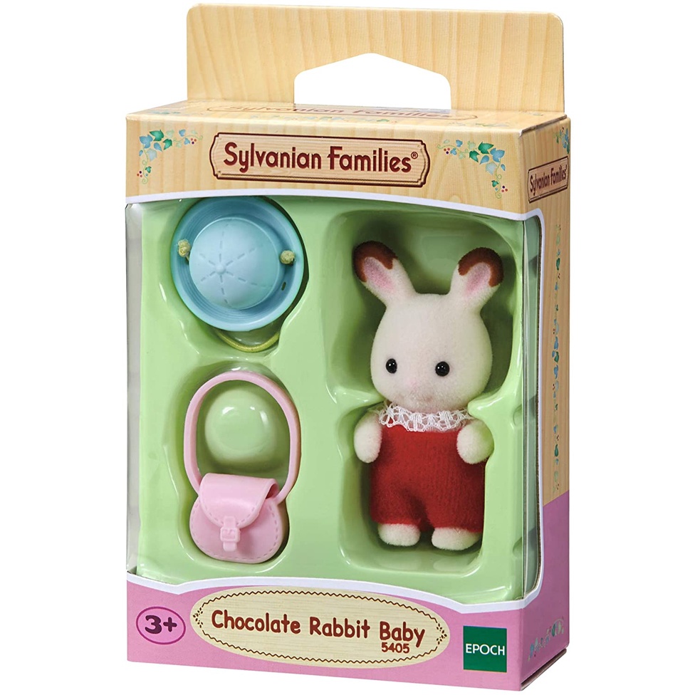 Jual Mainan Koleksi Sylvanian Families Chocolate Rabbit Baby New ...