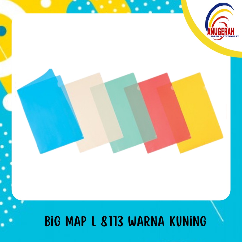 Jual (3PCS)BIG MAP L 8113 WARNA KUNING | Shopee Indonesia