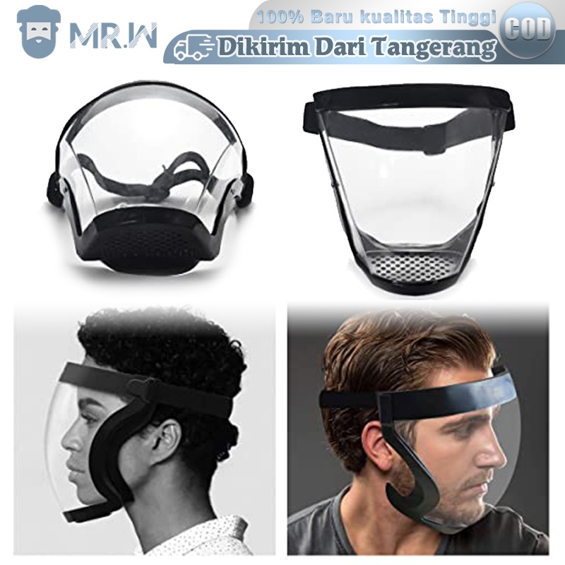Jual Face shield full face Anti Fog Pelindung Wajah Kacamata Masker ...