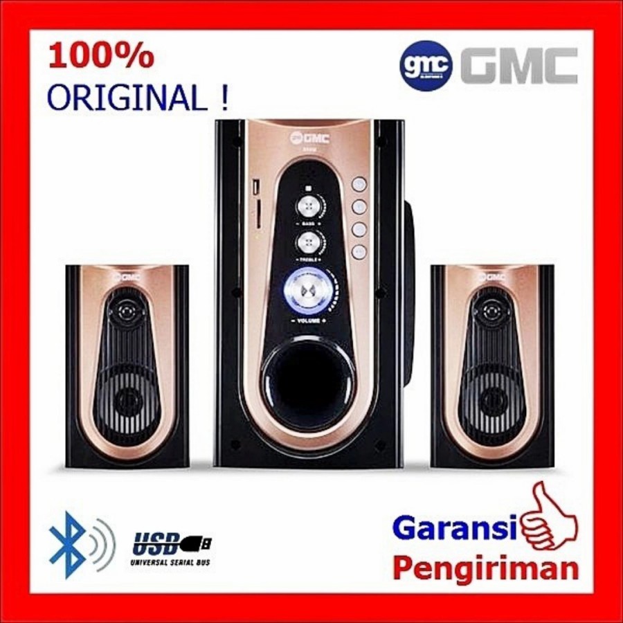 Jual Speaker Multimedia GMC 886M BLUETOOTH | Shopee Indonesia