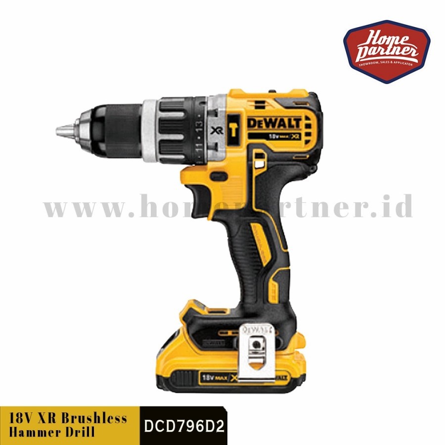 Jual DEWALT XR Li-lon Brushless Hammer Drill 2.0Ah | Shopee Indonesia