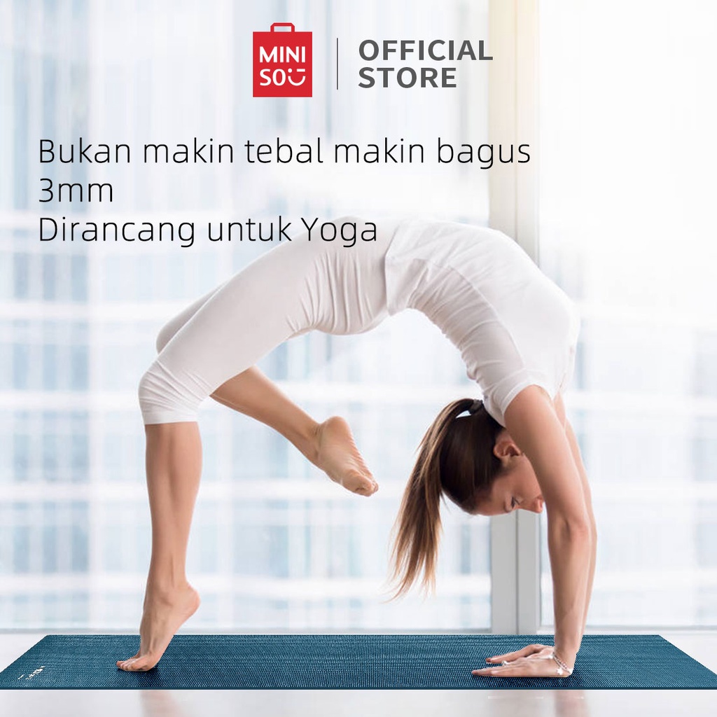 Jual Miniso Matras Yoga Mat Yoga Anti Slip Senam Yogamat Yoga Gym ...