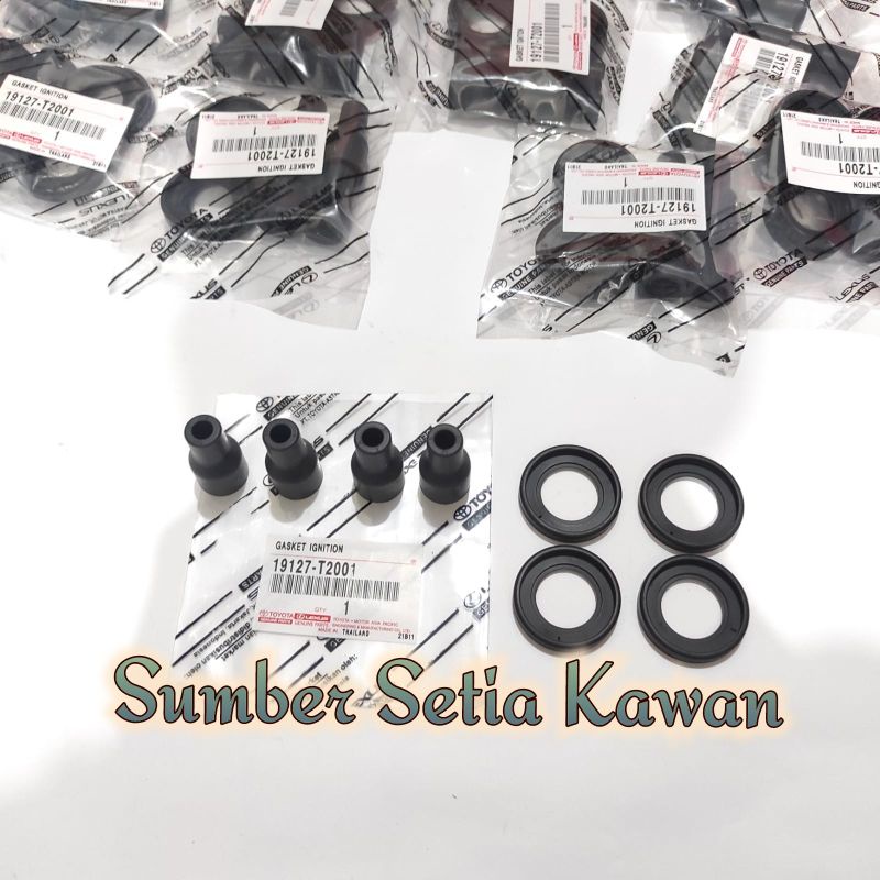 Jual Karet Koil Seal Coil Busi Fortuner Innova Hilux 1Set Original Asli ...