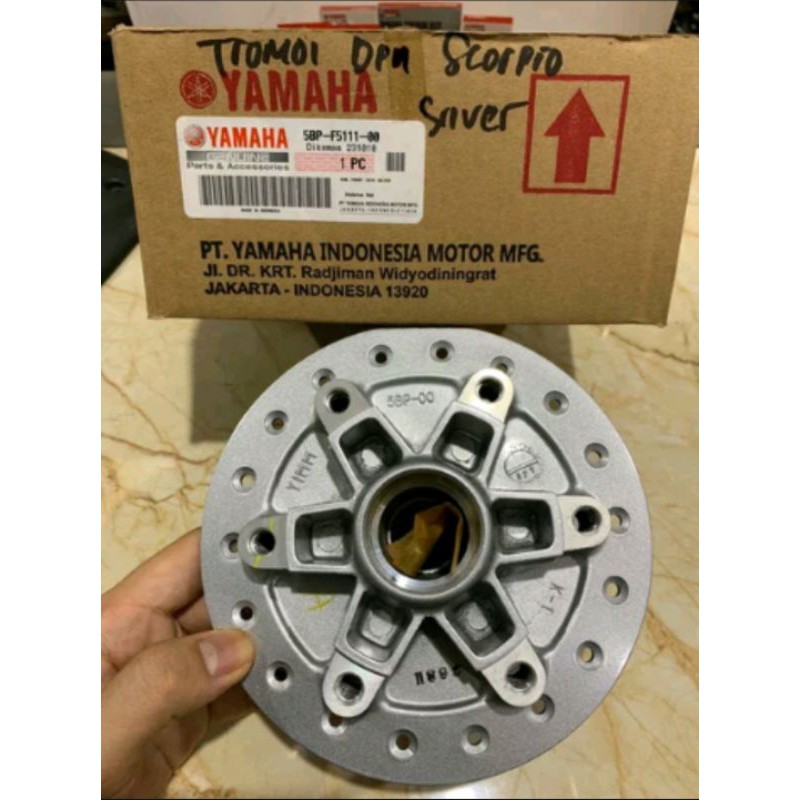 Jual Tromol Depan Yamaha Scorpio Original Asli Part No 5BPF51110 Front ...