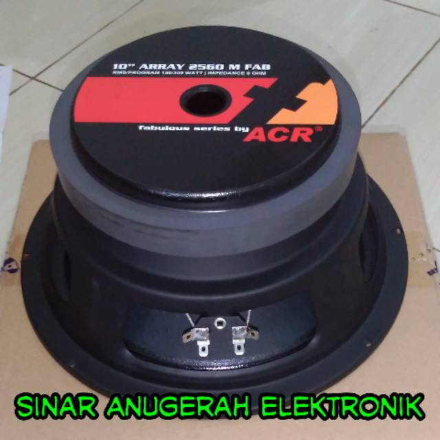 Jual Speaker ACR fabulous 10 inch speaker ACR 2560 10 inch fabulous ...