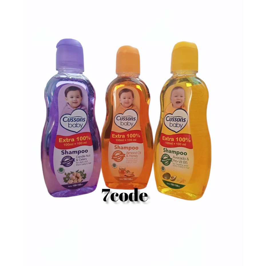 Jual CUSSONS BABY SHAMPOO EXTRA ISI 100ML+100ML ALL VARIANT CUSSON ...