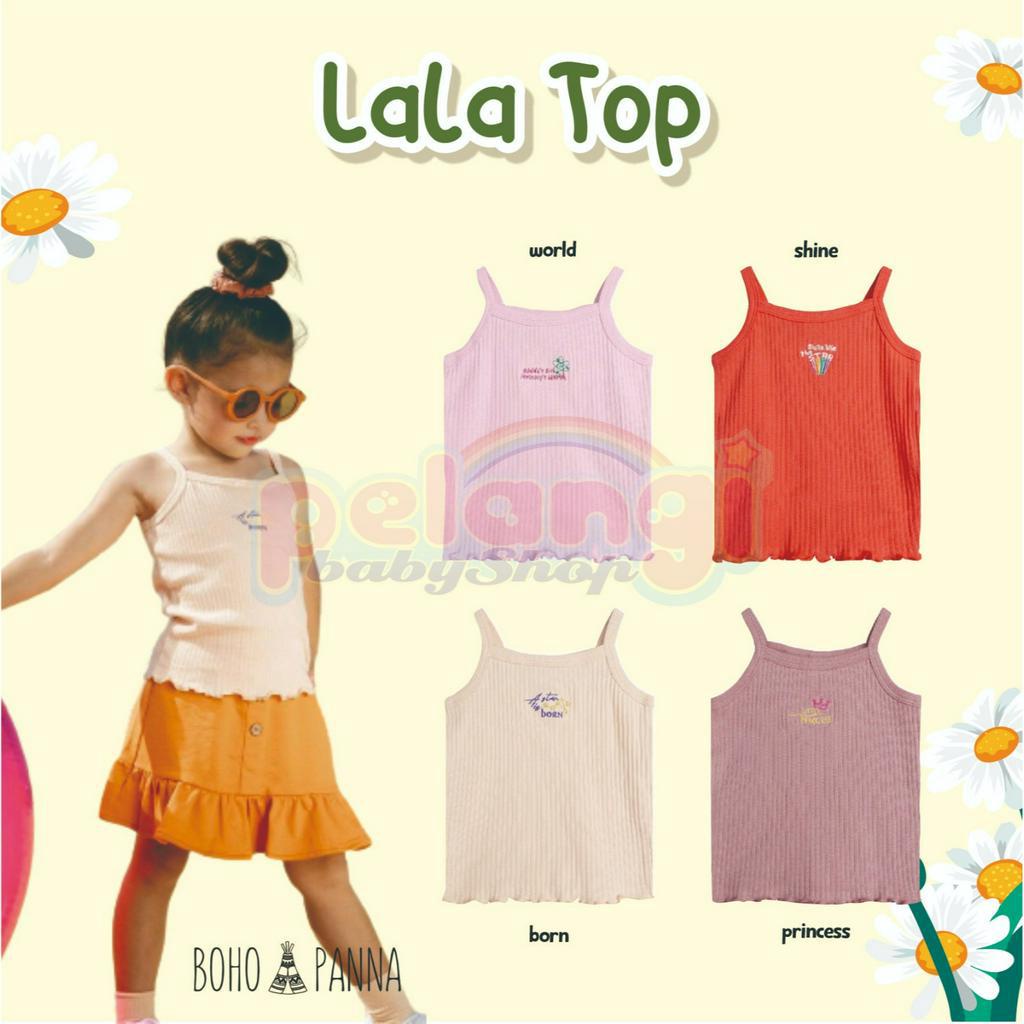 Jual BOHOPANNA | BOHO | BOHO PANNA | LALA TOP | ATASAN ANAK PEREMPUAN | Shopee Indonesia