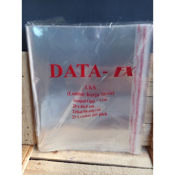 Jual SAMPUL PLASTIK OPP LEM LKS/LEMBAR KERJA SISWA DATA EX | Shopee ...