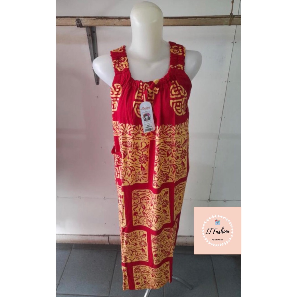 Jual Daster Papan Jumbo Batik Marissa Baju Tidur Motif Batik Kotak ...