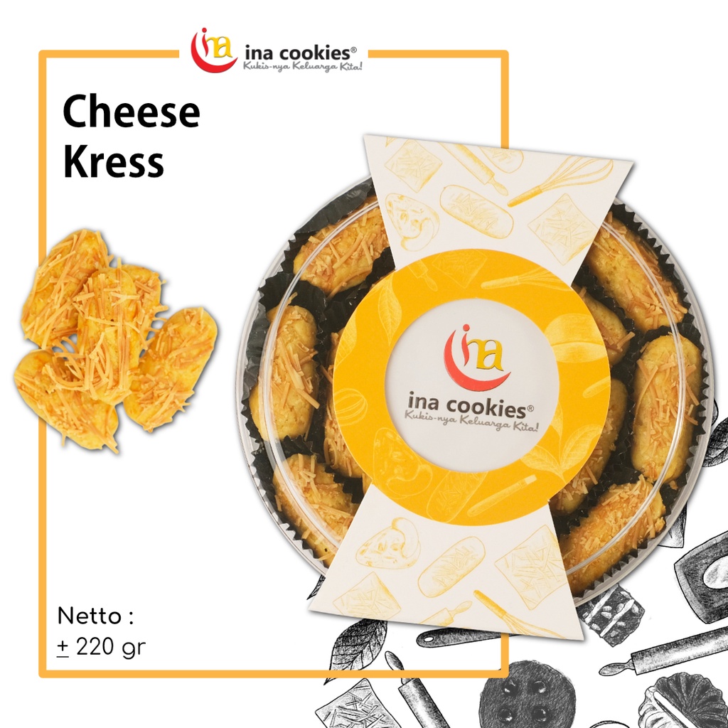 Jual INA COOKIES TOPLES REGULER CHEESE KRESS | Shopee Indonesia