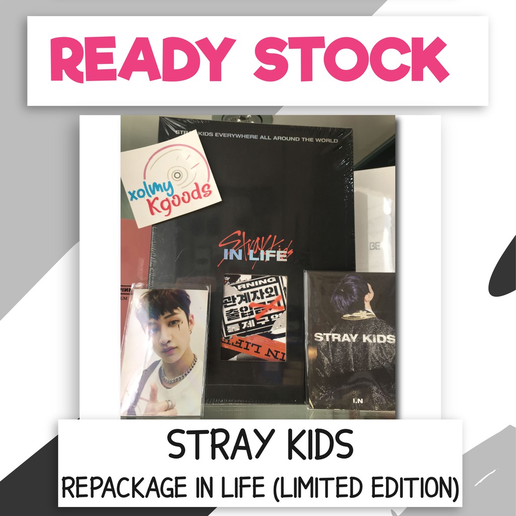 Jual [READY STOCK] Stray Kids In Life (Limited Version) | Shopee Indonesia