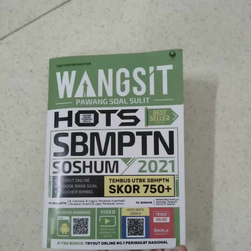 Jual BUKU WANGSIT SBMPTN 2021(SOSHUM) | Shopee Indonesia
