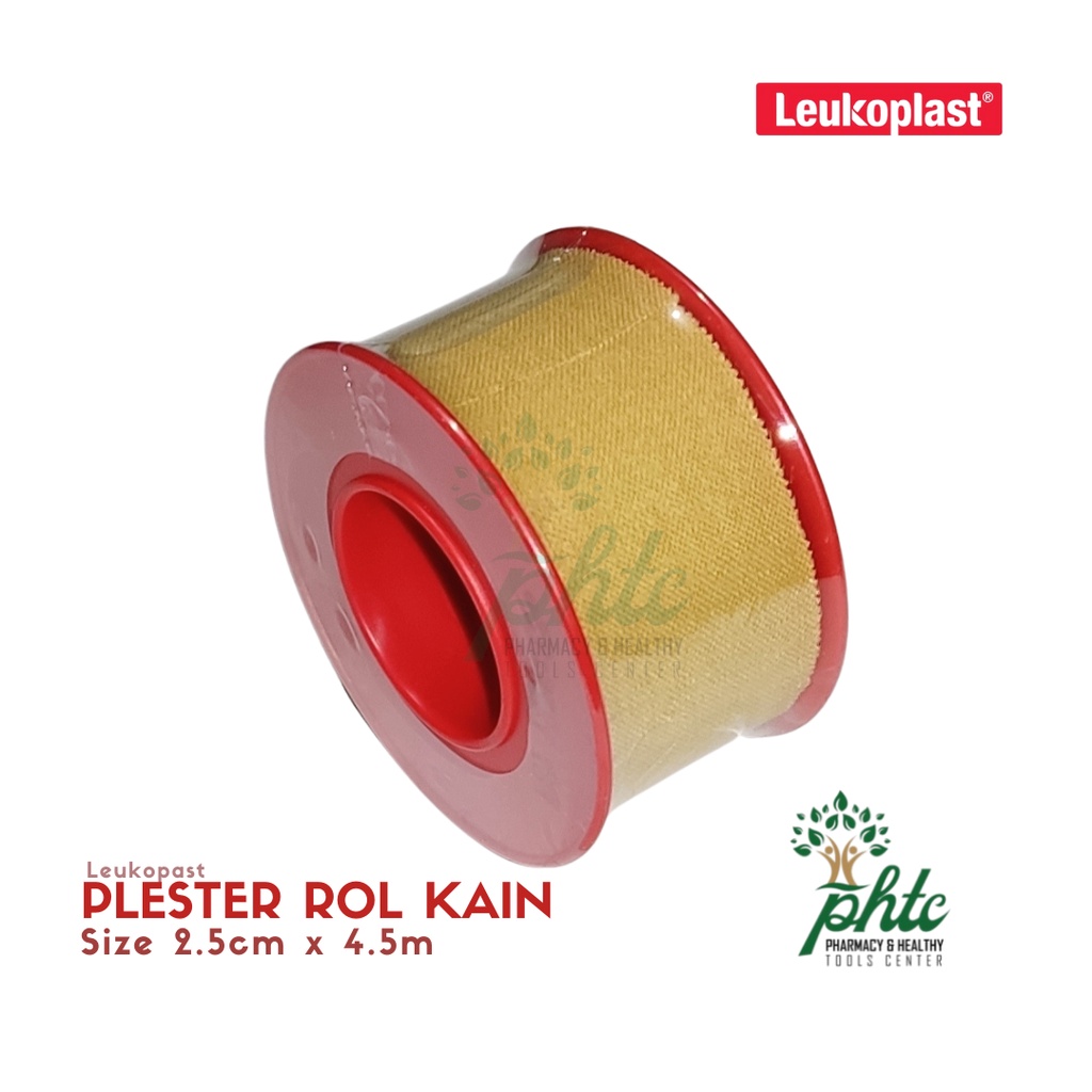 Jual LEUKOPLAST Plester Coklat 2,5cm X 4,5m l Plaster Roll Kain Coklat Leukoplas 2.5cm x 4.5m ...