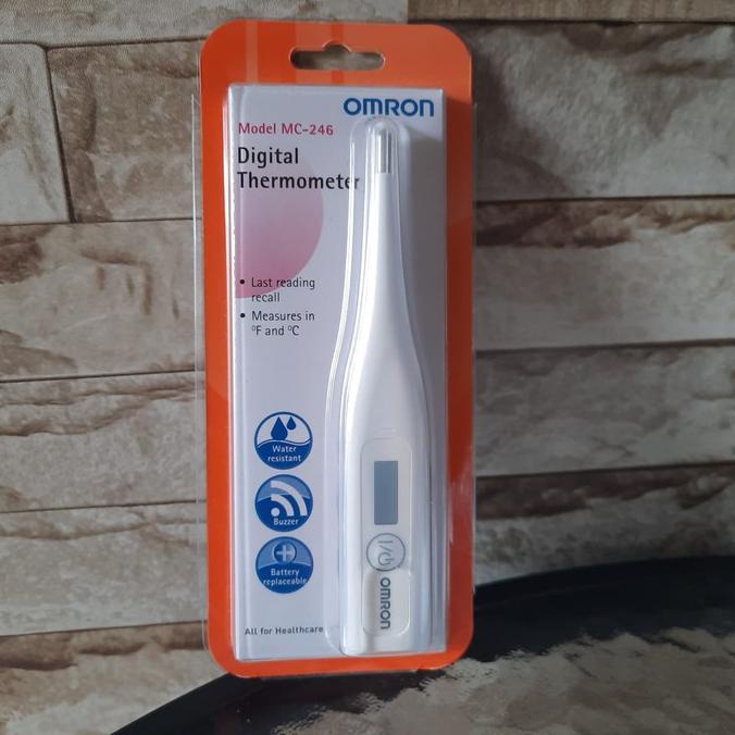 Jual Termometer Omron Mc 246 / Thermometer Omron Mc-246 Pengukuran Suhu Melalui Mulut, Rektal ...