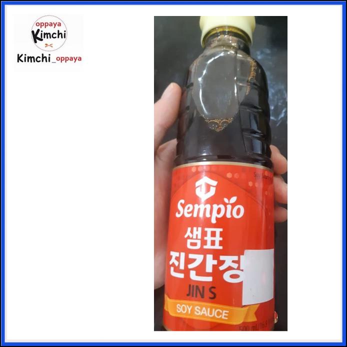 Jual SEMPIO JINGANJANG SOY SAUCE JIN S KECAP ASIN KEDELAI KOREA 500ML ...