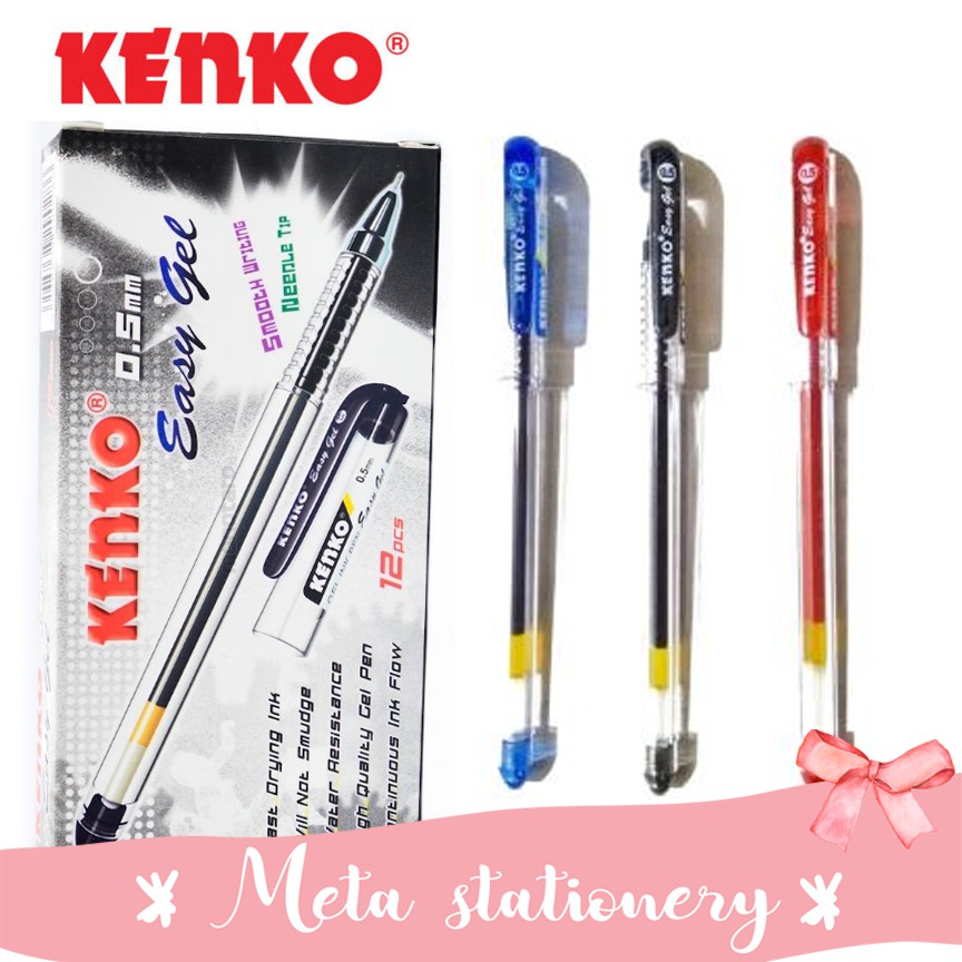 Jual Pulpen gel Kenko Easy gel 0.5mm (1pc) | Shopee Indonesia