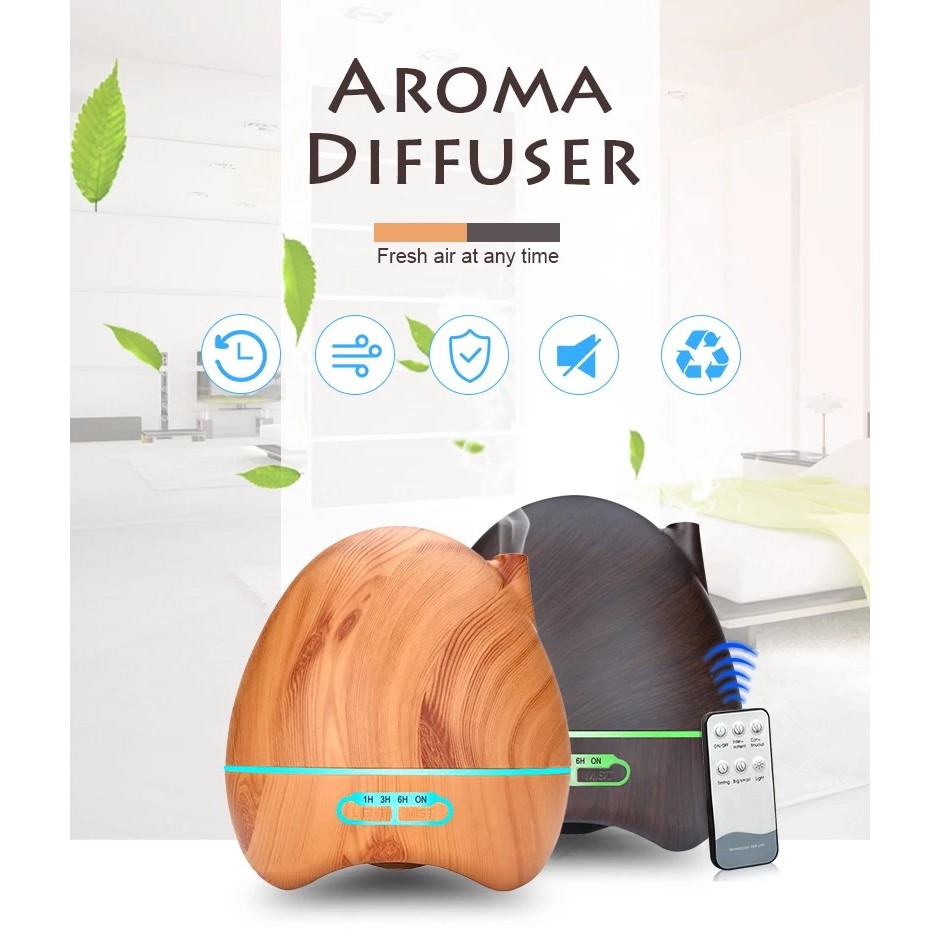 Jual Air Humidifier EGG Ultrasonic Led Essential Oil Aroma Diffuse ...