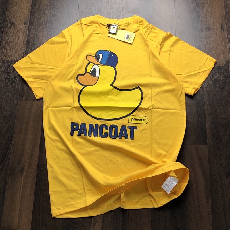 Jual Kaos PANCOAT - DUCK HAT kuning Fulltag + Label Premium | Shopee ...