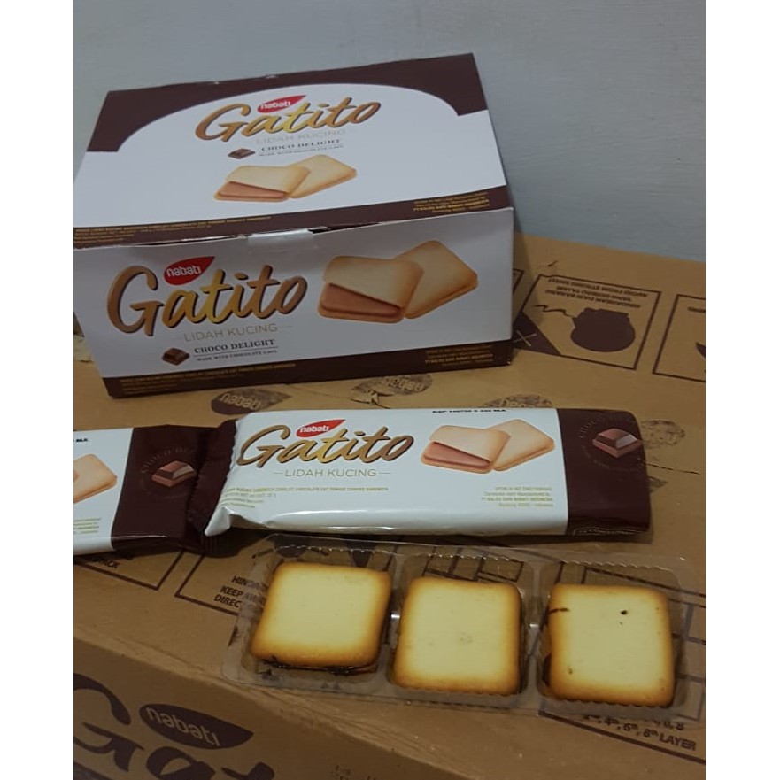 Jual Gatito, Gatito Nabati, Gatito Lidah Kucing, Lidah Kucing | Shopee ...