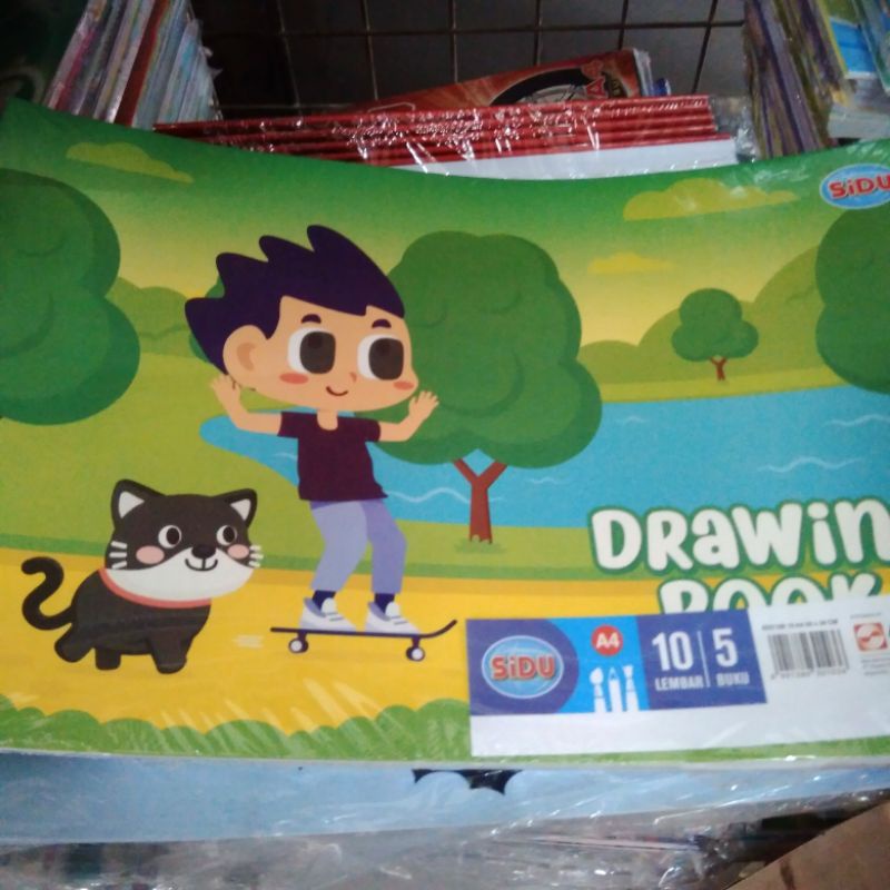 Jual buku gambar a4 sidu per pak isi 5 pcs | Shopee Indonesia