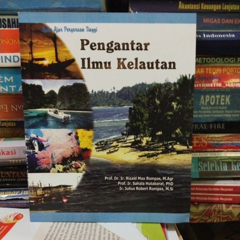 Jual buku pengantar ilmu kelautan by prof Dr. Ir. Rizald Max Rompas | Shopee Indonesia