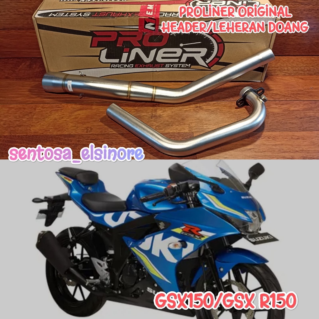 Jual LEHERAN HEADER PIPA KNALPOT ONLY GSX150 DIAMETER 50 MM ORIGINAL ...