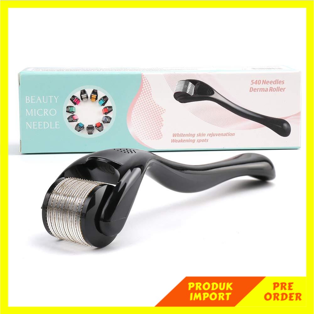 Jual PRODUK PO Derma Roller Cosmetic Needling Instrument for Face,540 ...