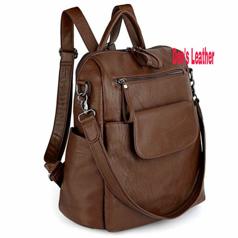 Jual Tas ransel wanita kulit asli high quality, tas wanita 100% kulit ...