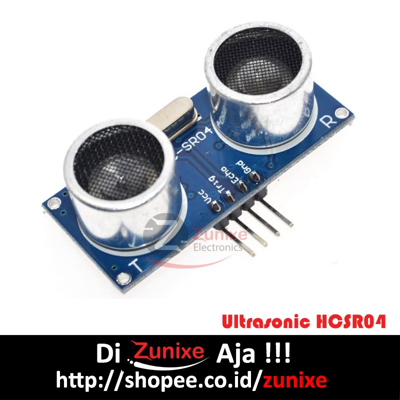 Jual Sensor Jarak Ultrasonik HC-SR04 – Arduino, ESP32, STM32, Raspberry ...