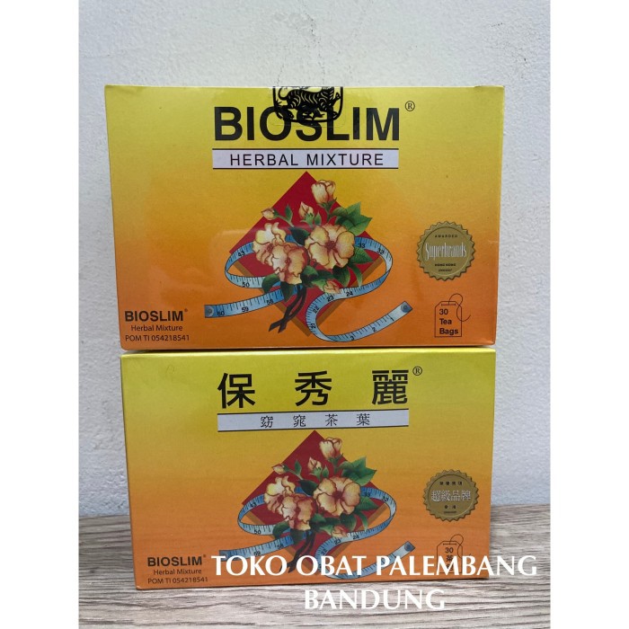Jual BIOSLIM TEH HERBAL MIXTURE 30 TEA BAGS | Shopee Indonesia