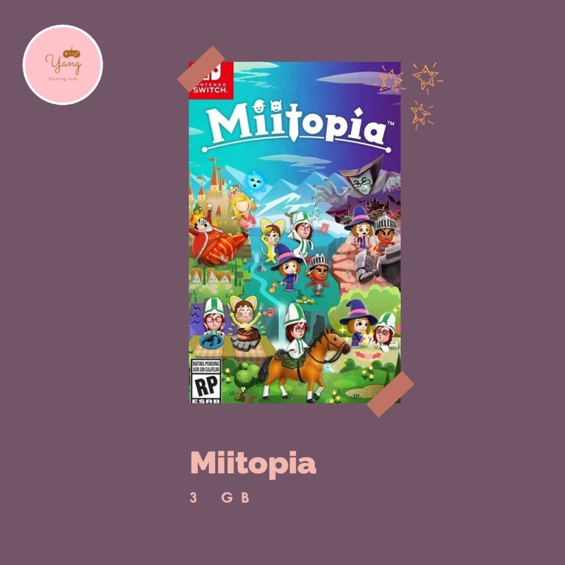 Jual Miitopia Nintendo Switch Mitopia | Shopee Indonesia