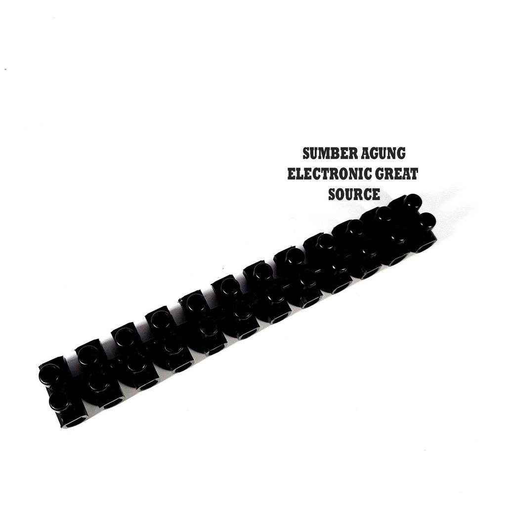 Jual Terminal Block 16mm isi 12 Merk Cosco Sambungan Kabel dengan Baut ...